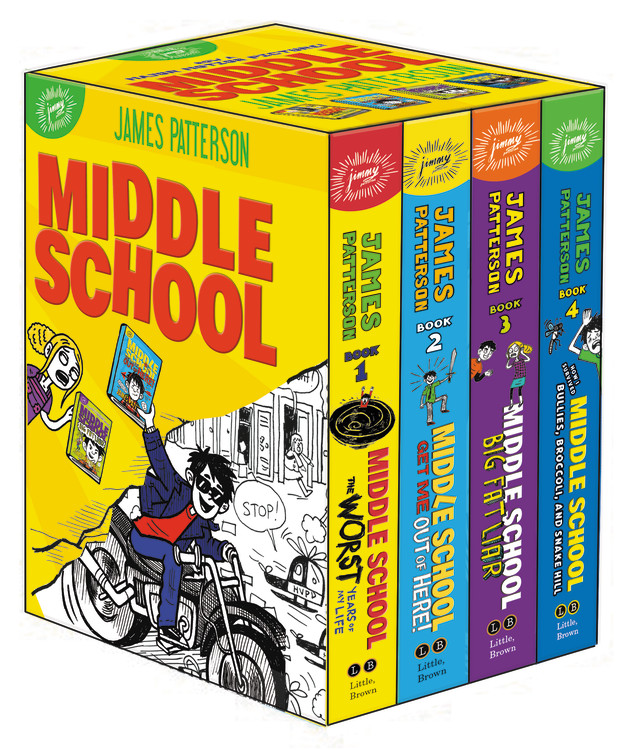 Middle School Box Set by James Patterson | James Patterson Kids